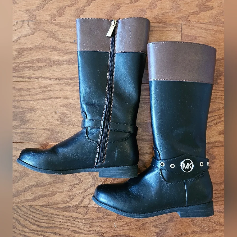 Michael Kors | Shoes | Girls Michael Kors Emma Derby Boots | Poshmark